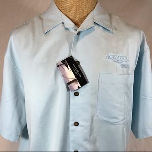 Ultra Club | Shirts | New Aquatica Seaworld Water Park Casual Shirt Lrg ...
